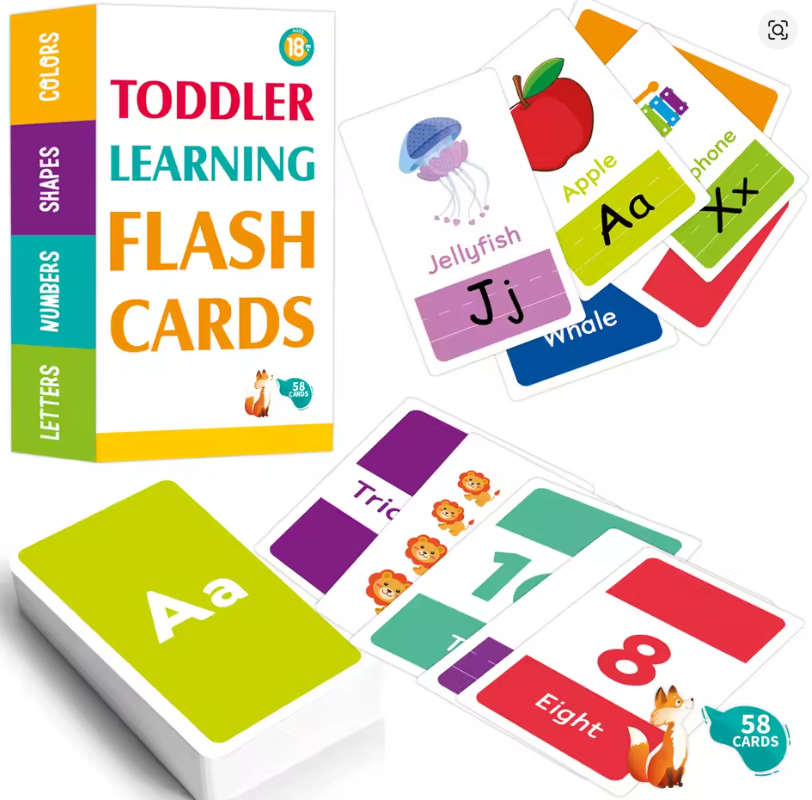 58PCS ABC Alphabet Flashcards – SmartStart ABC